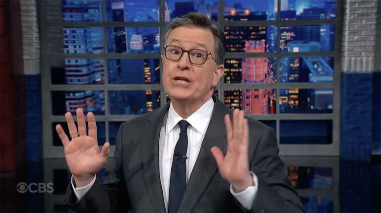 WATCH: Stephen Colbert Has Two Scathing Words For Trump Admin - NOTICE News